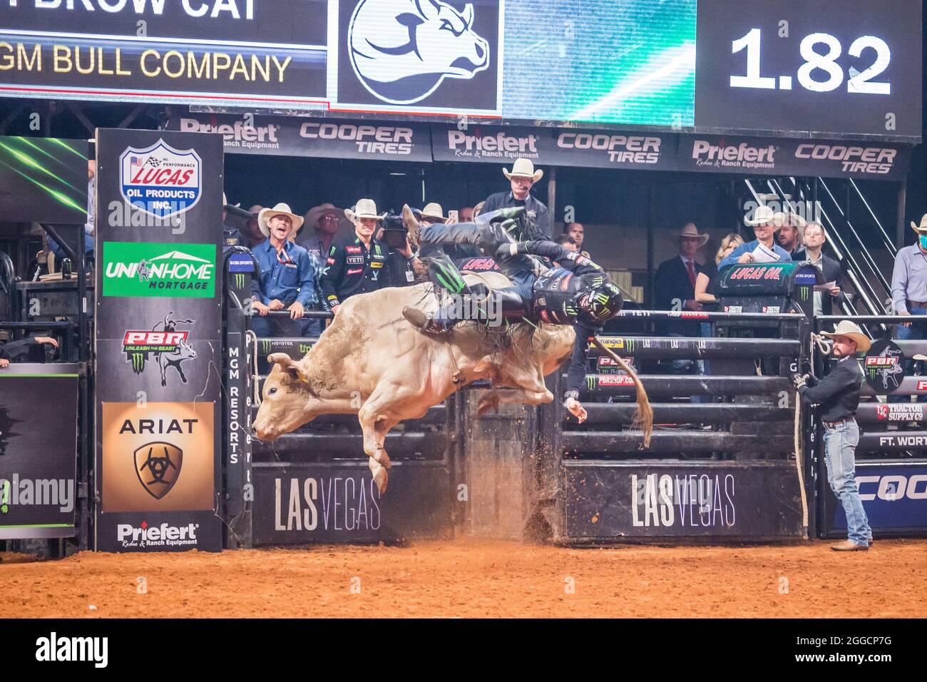 Fort Worth, Texas, USA. 29th Aug, 2021. Professional Bull Riders in ...