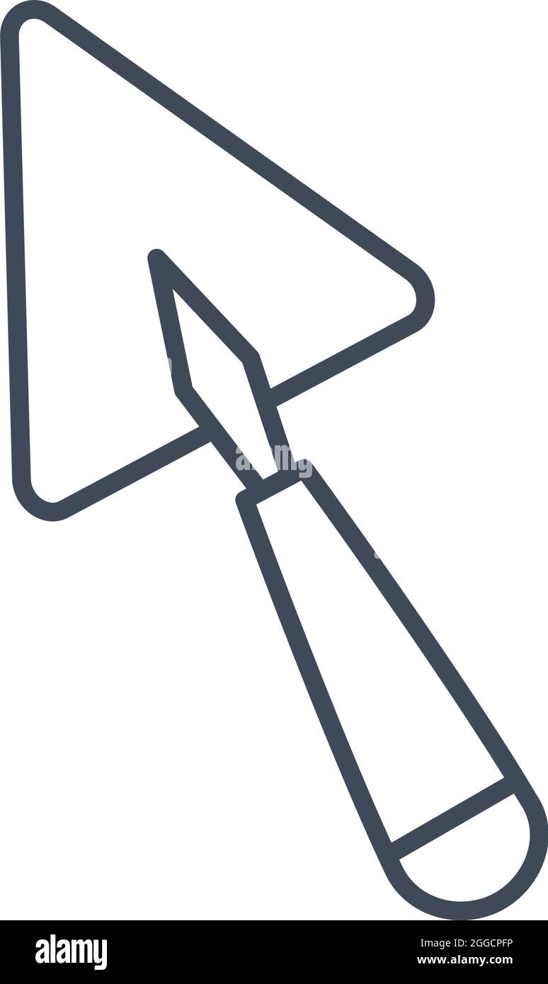 construction spatula icon Stock Vector Image & Art - Alamy