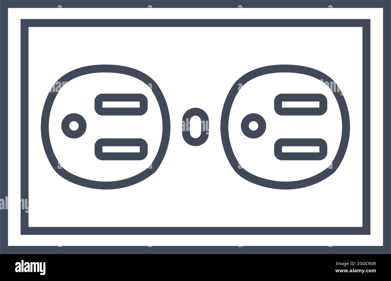 power outlet icon Stock Vector Image & Art - Alamy