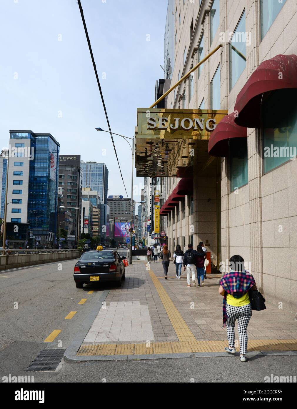 Sejong hotel on Toegye-ro, Myeong-dong, Jung-gu, Seoul, South Korea ...