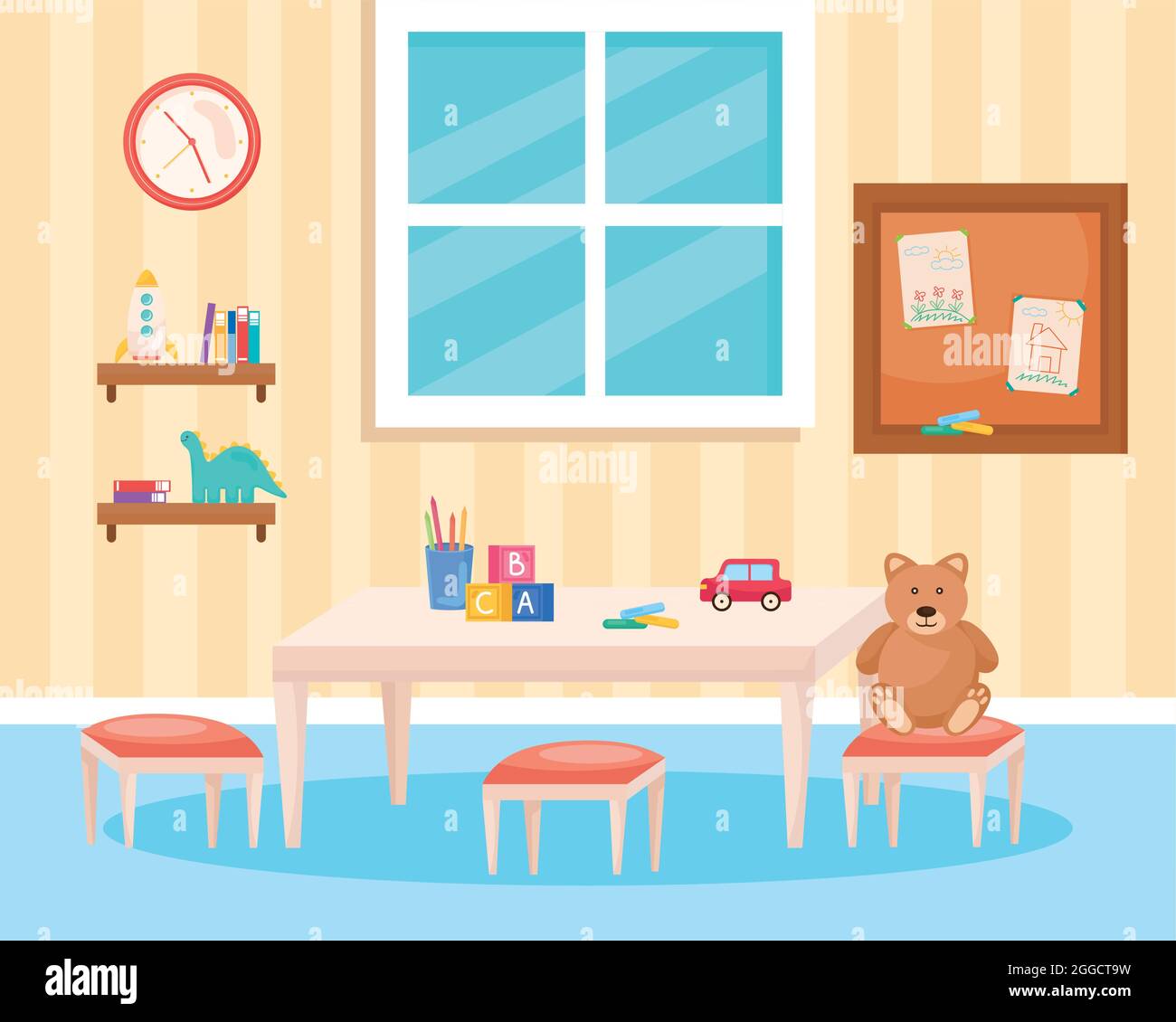 Playroom young hi-res stock photography and images - Alamy
