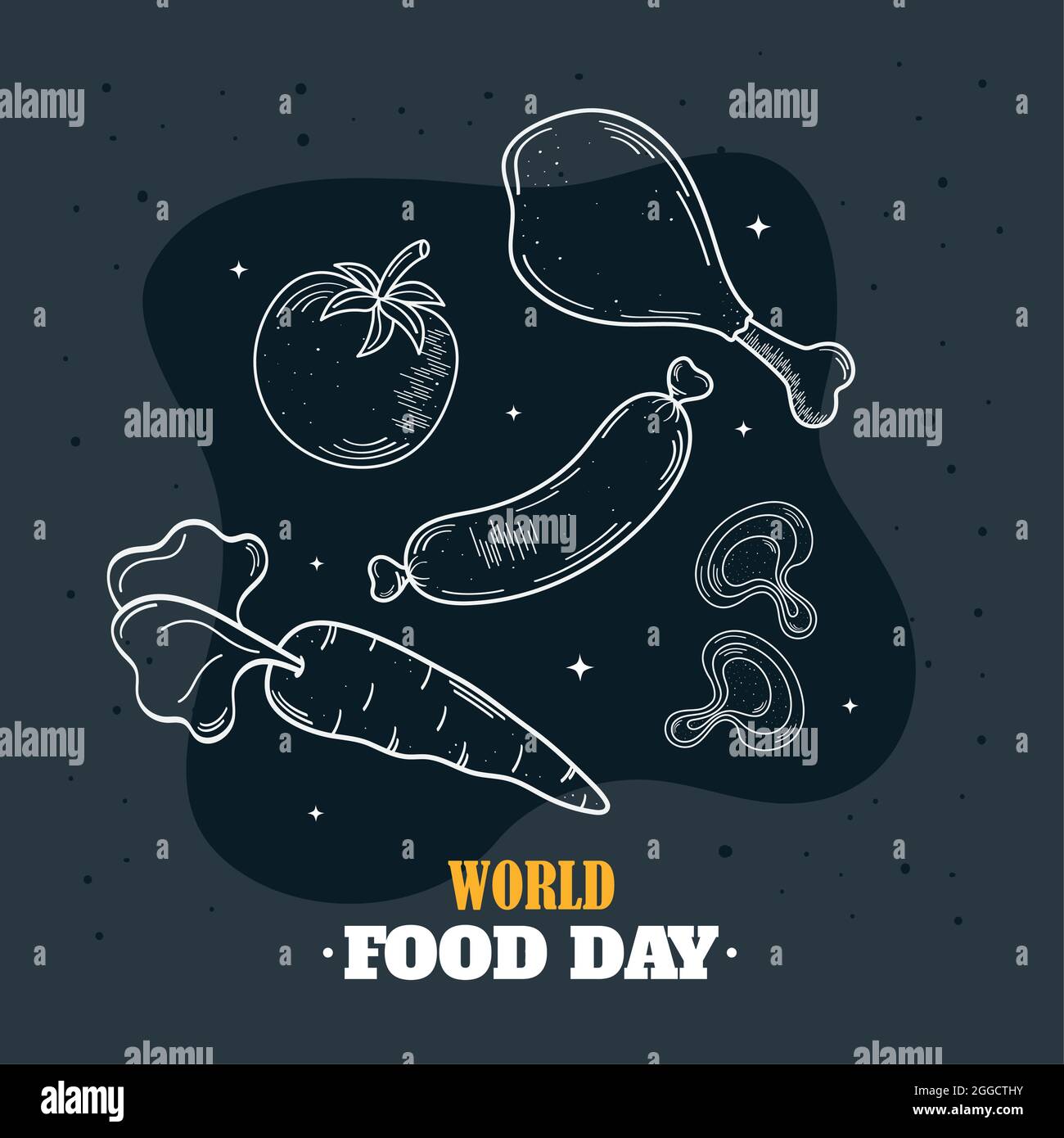 World food day card Stock Vector Image & Art - Alamy