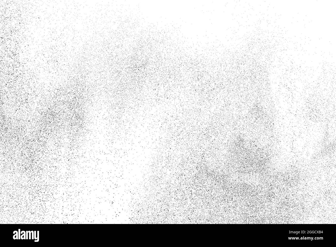 Distressed black texture. Dark grainy texture on white background. Dust ...