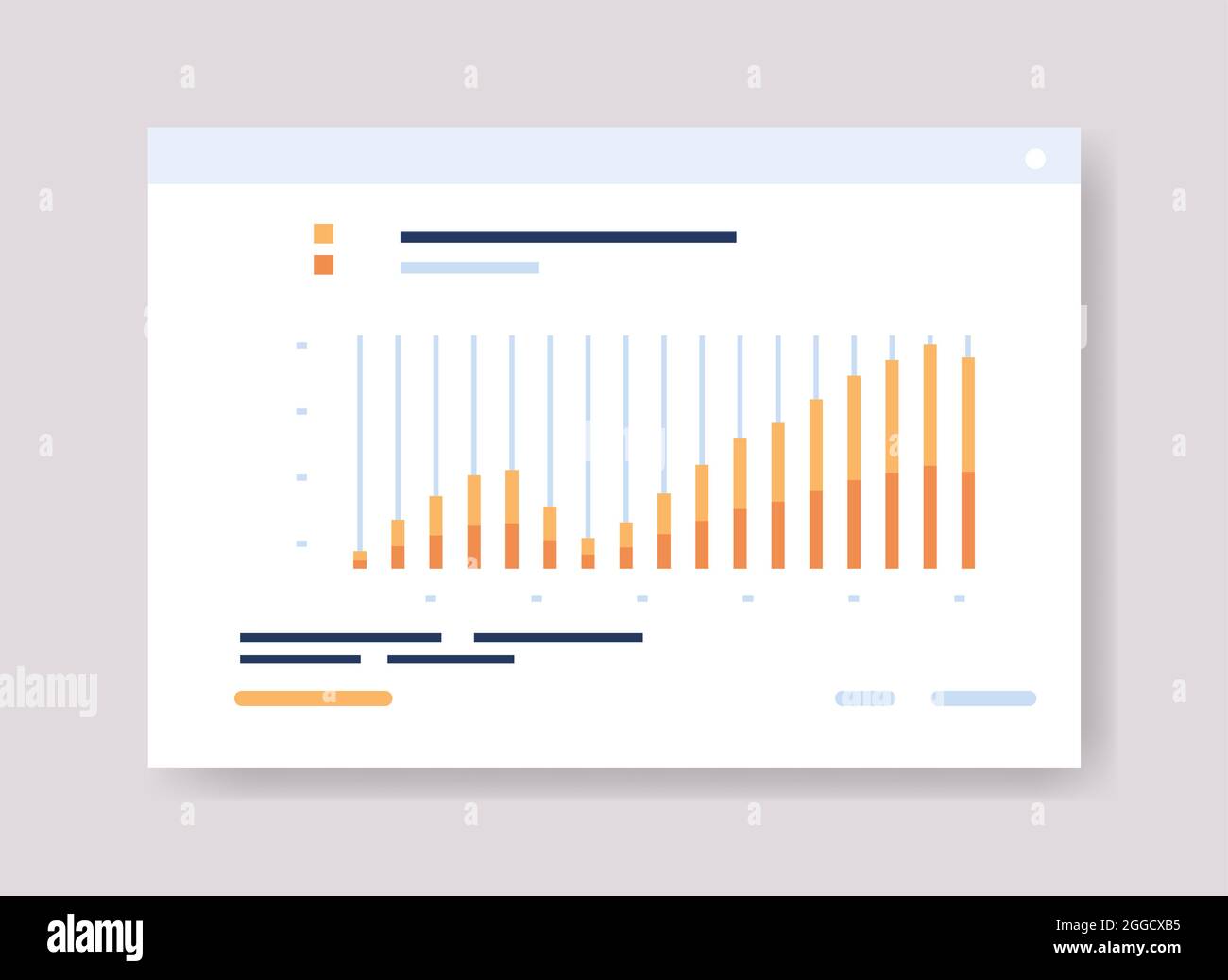 infographic dashboard template with graph statistics data analysis ...