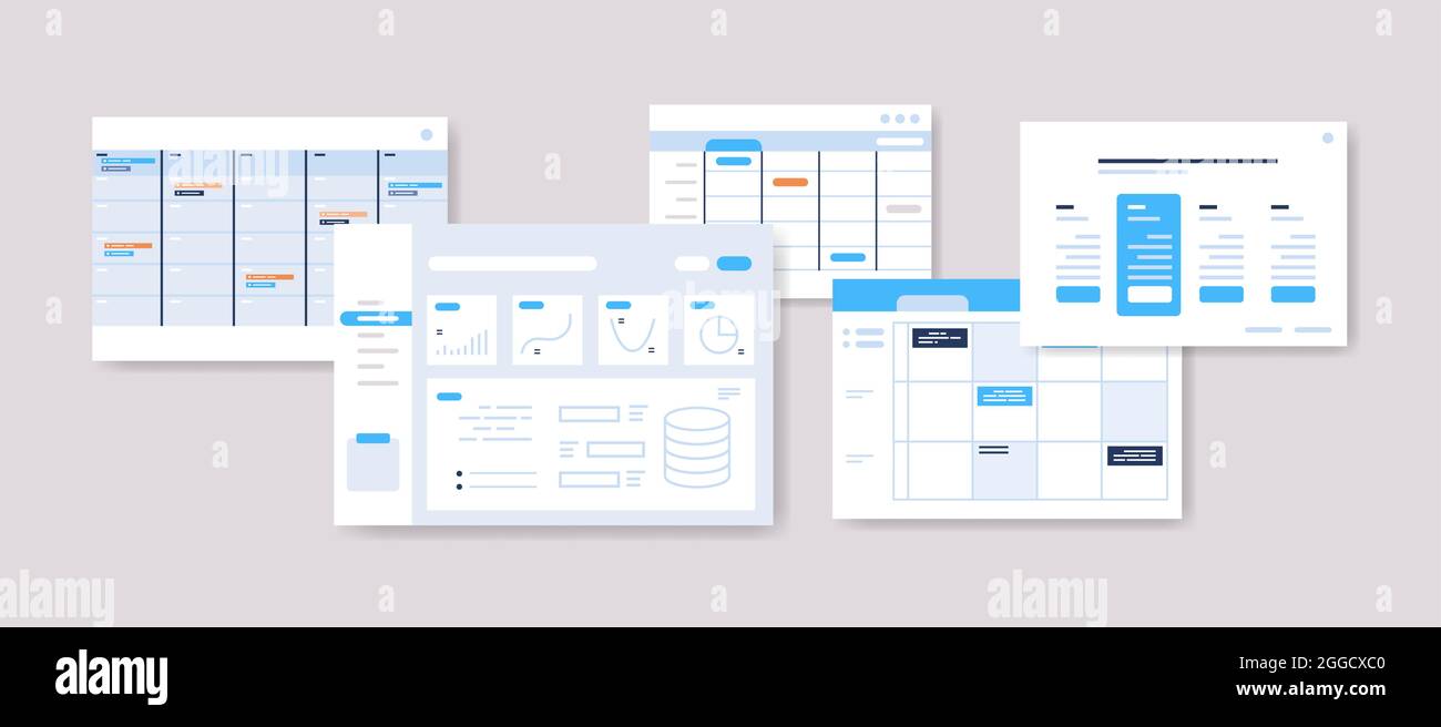 Planner templates hi-res stock photography and images - Alamy
