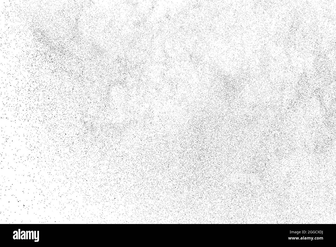 Distressed black texture. Dark grainy texture on white background. Dust ...
