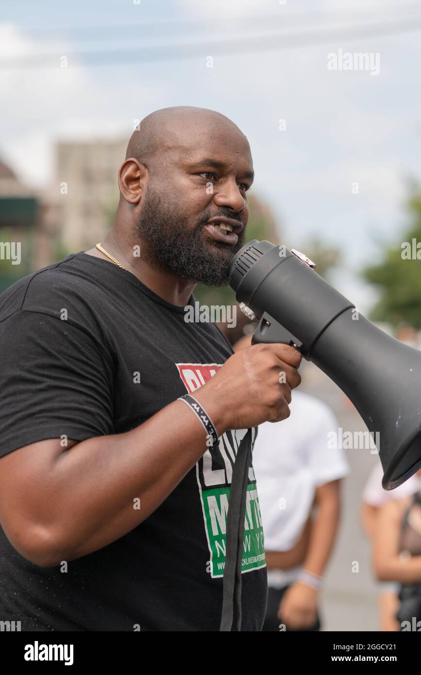 Bronx, United States. 30th Aug, 2021. The family of Michael Rosado ...