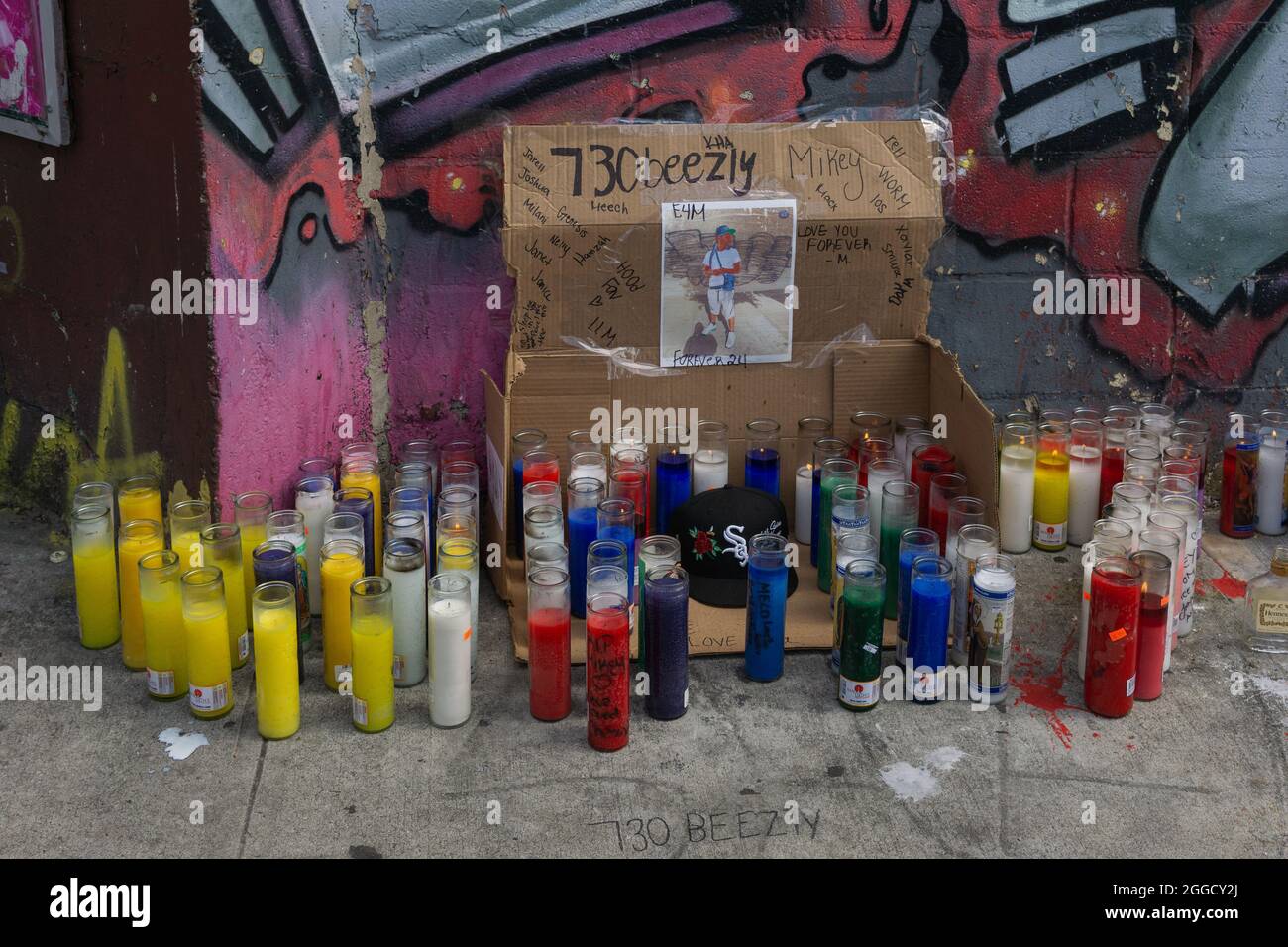 Bronx, United States. 30th Aug, 2021. The family of Michael Rosado ...