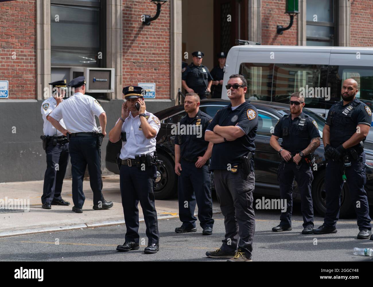 Bronx, United States. 30th Aug, 2021. The family of Michael Rosado ...
