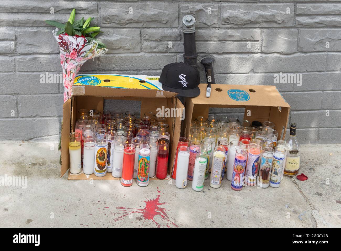 Bronx, United States. 30th Aug, 2021. The family of Michael Rosado ...