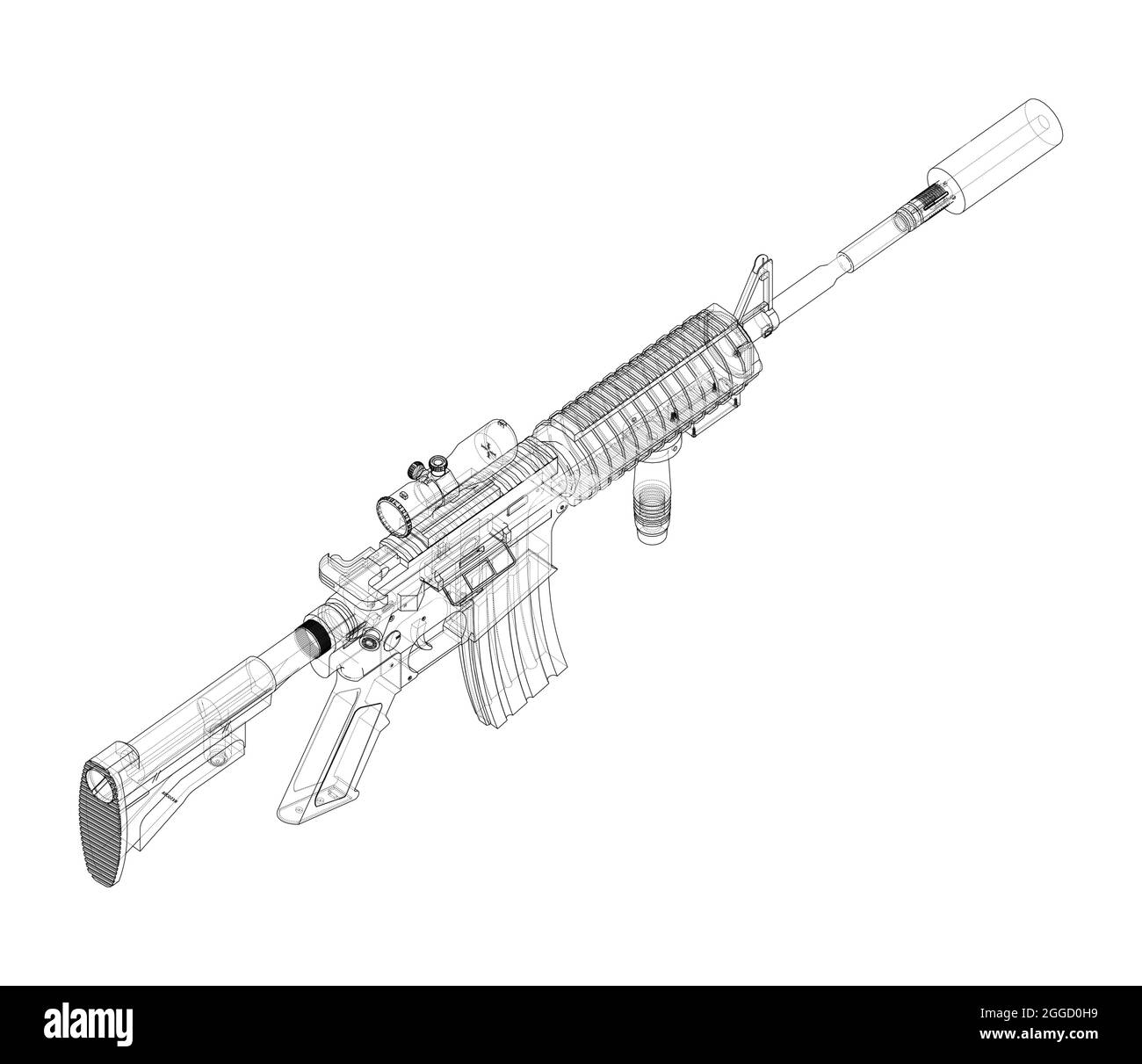 M4 Carbine Blueprints