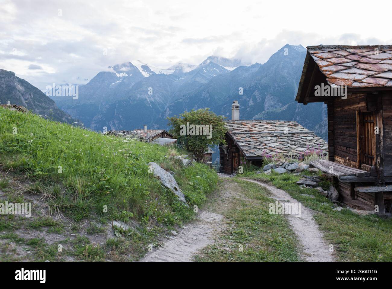 Grachen switzerland hi-res stock photography and images - Alamy