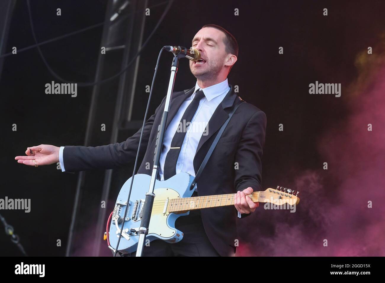 English musician singer songwriter and mod revivalist Miles Peter Kane ...