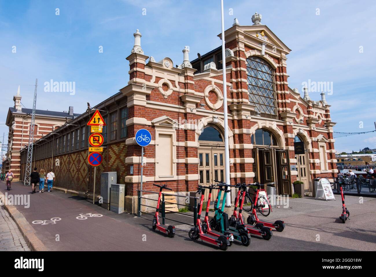 Vanha Kauppahalli, Eteläranta, Helsinki, Finland Stock Photo - Alamy