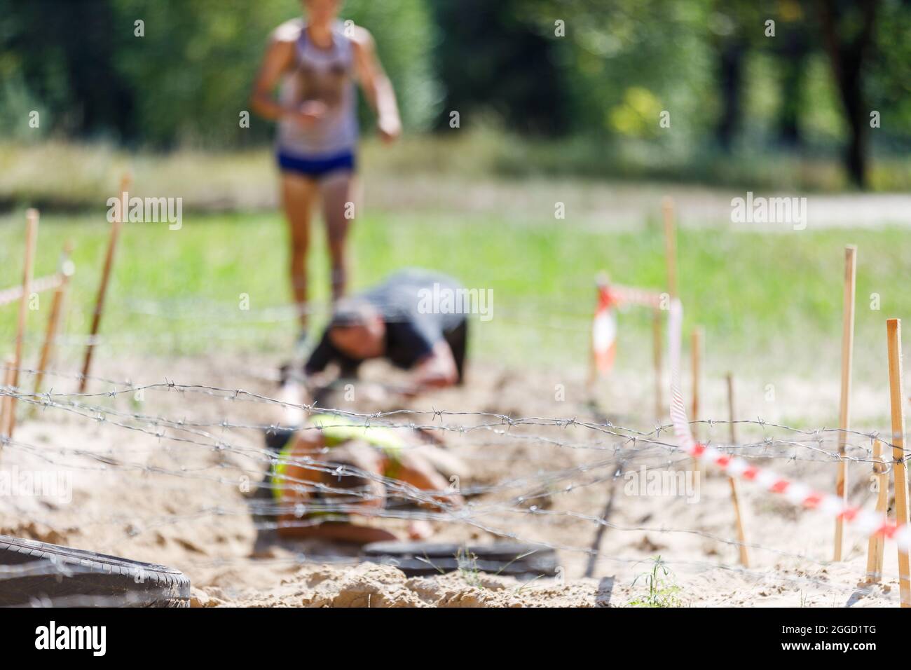 Obstacle race hi-res stock photography and images - Alamy