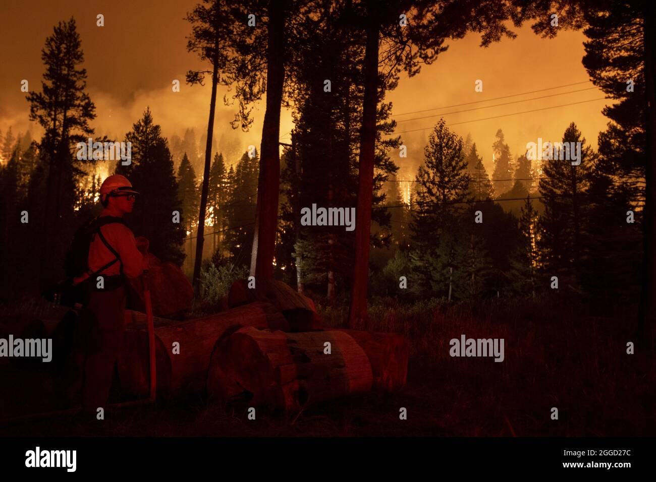 Truckee forest fire hi-res stock photography and images - Alamy