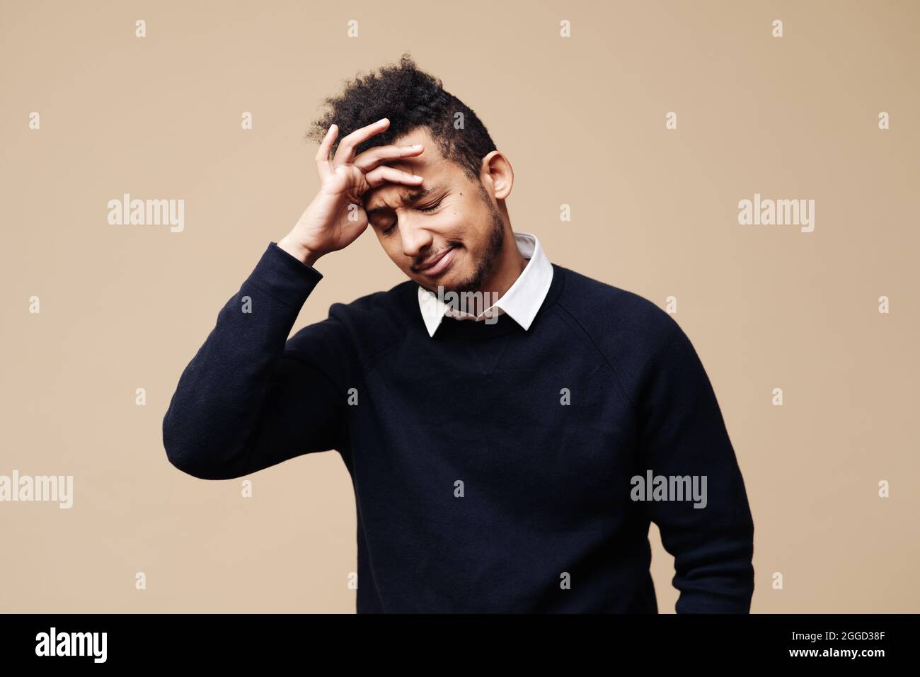 Expression disappointed confused face hi-res stock photography and ...