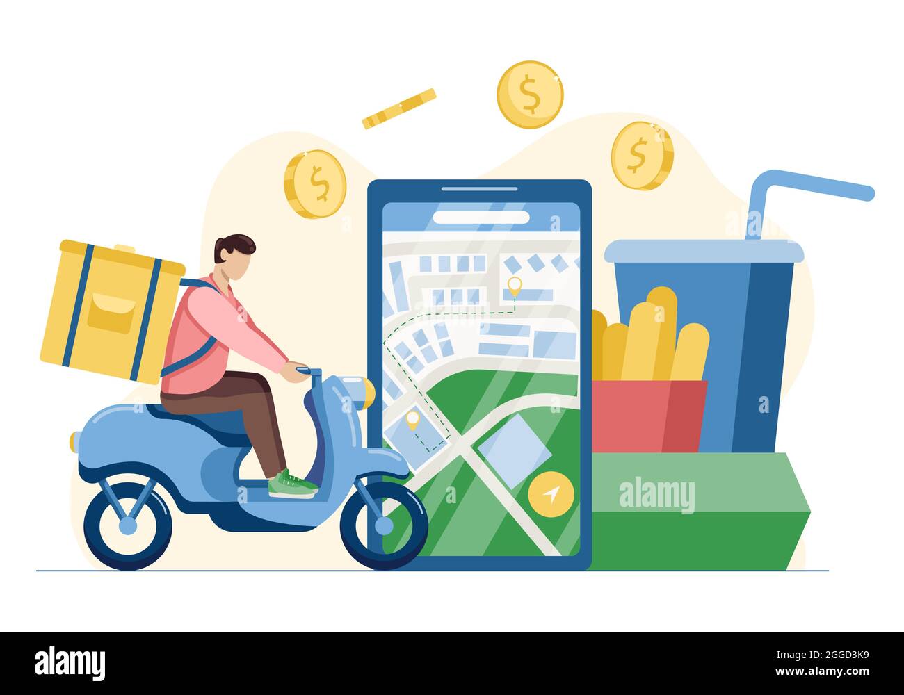 Fast food and grocery delivery service. Contactless delivery from your ...