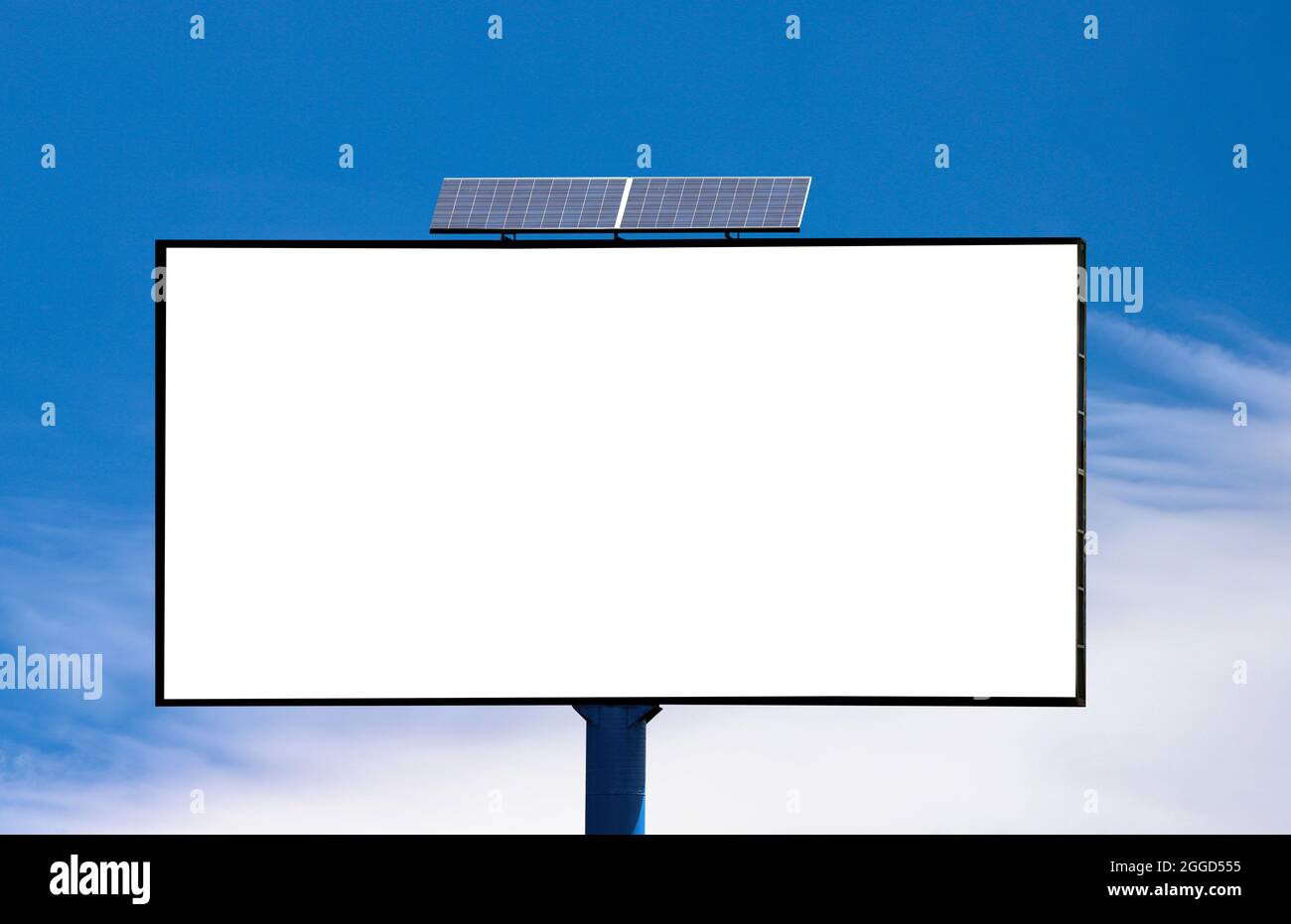Billboard close up with place for your place Stock Photo - Alamy