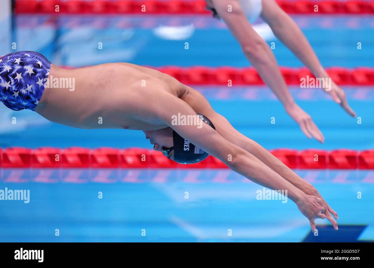 USA's Matthew Torres competes in the Men's 400m Freestyle - S8 at the ...