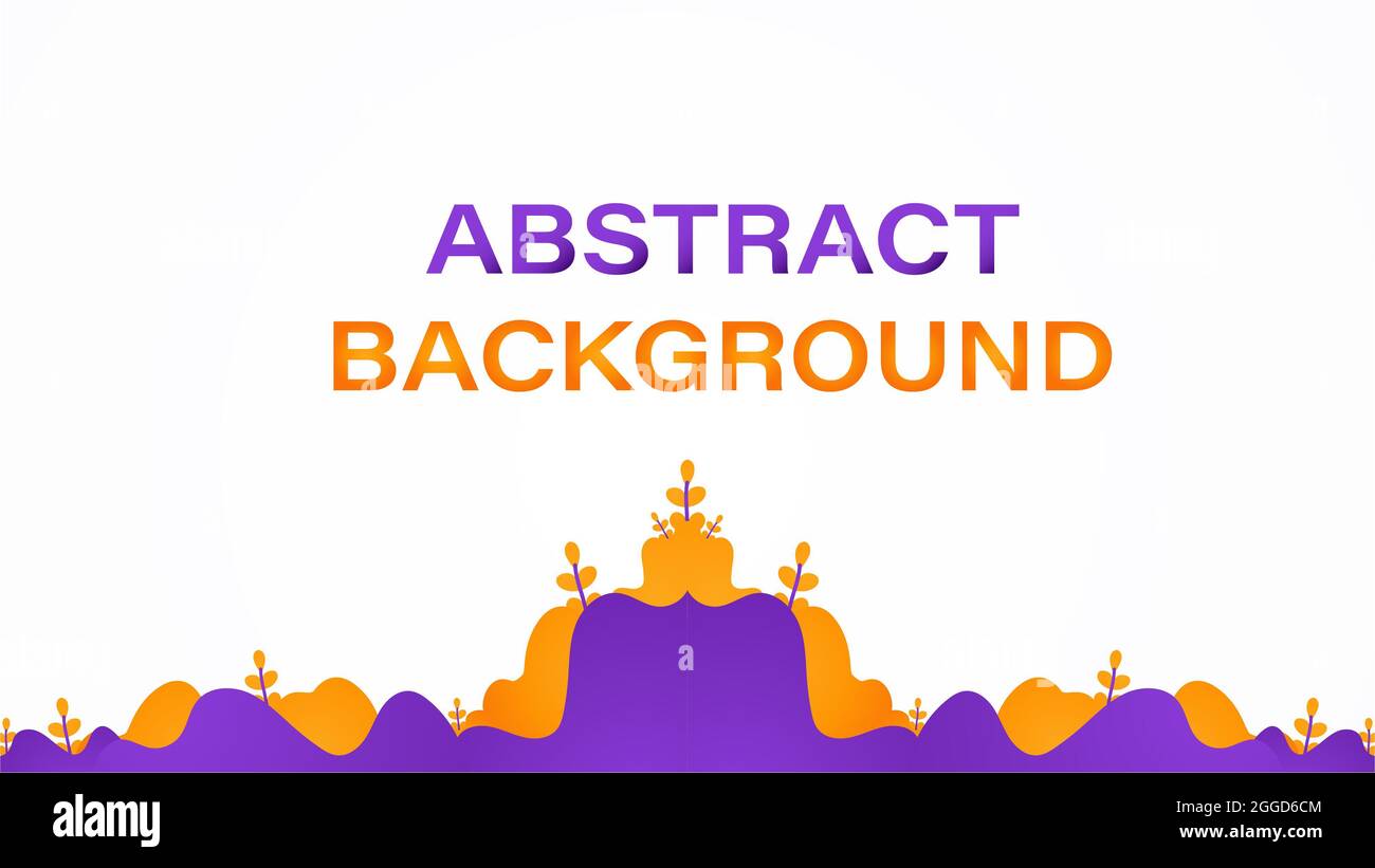 abstract simple natural floral background design. great for promotion ...