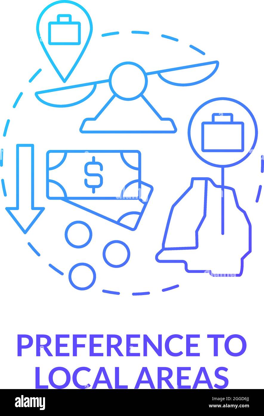 Area of responsibility Stock Vector Images - Alamy