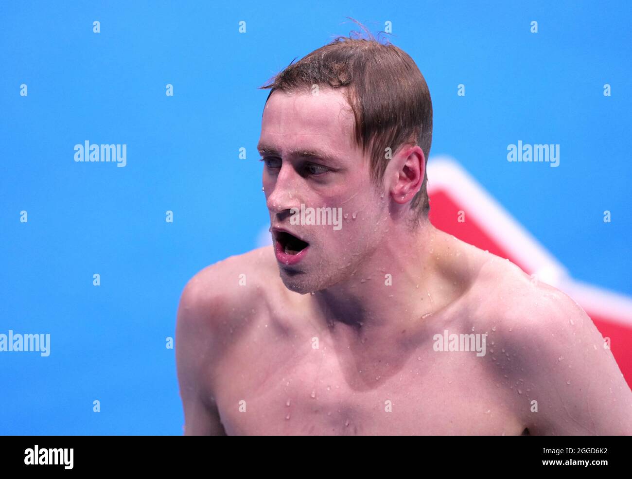 Great Britain's Stephen Clegg wins bronze in the Men's 100m Freestyle ...