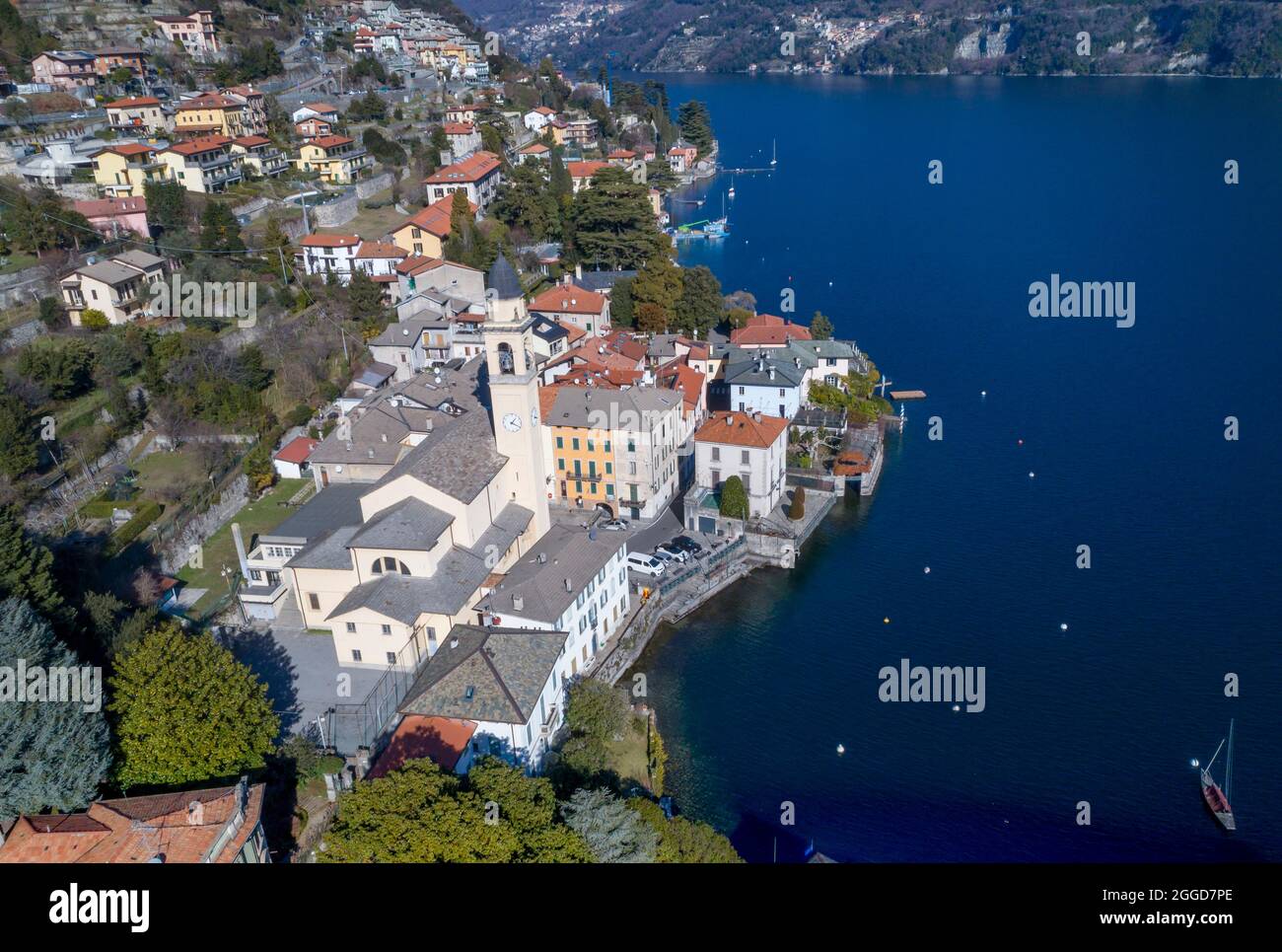 Laglio lake como hi-res stock photography and images - Alamy