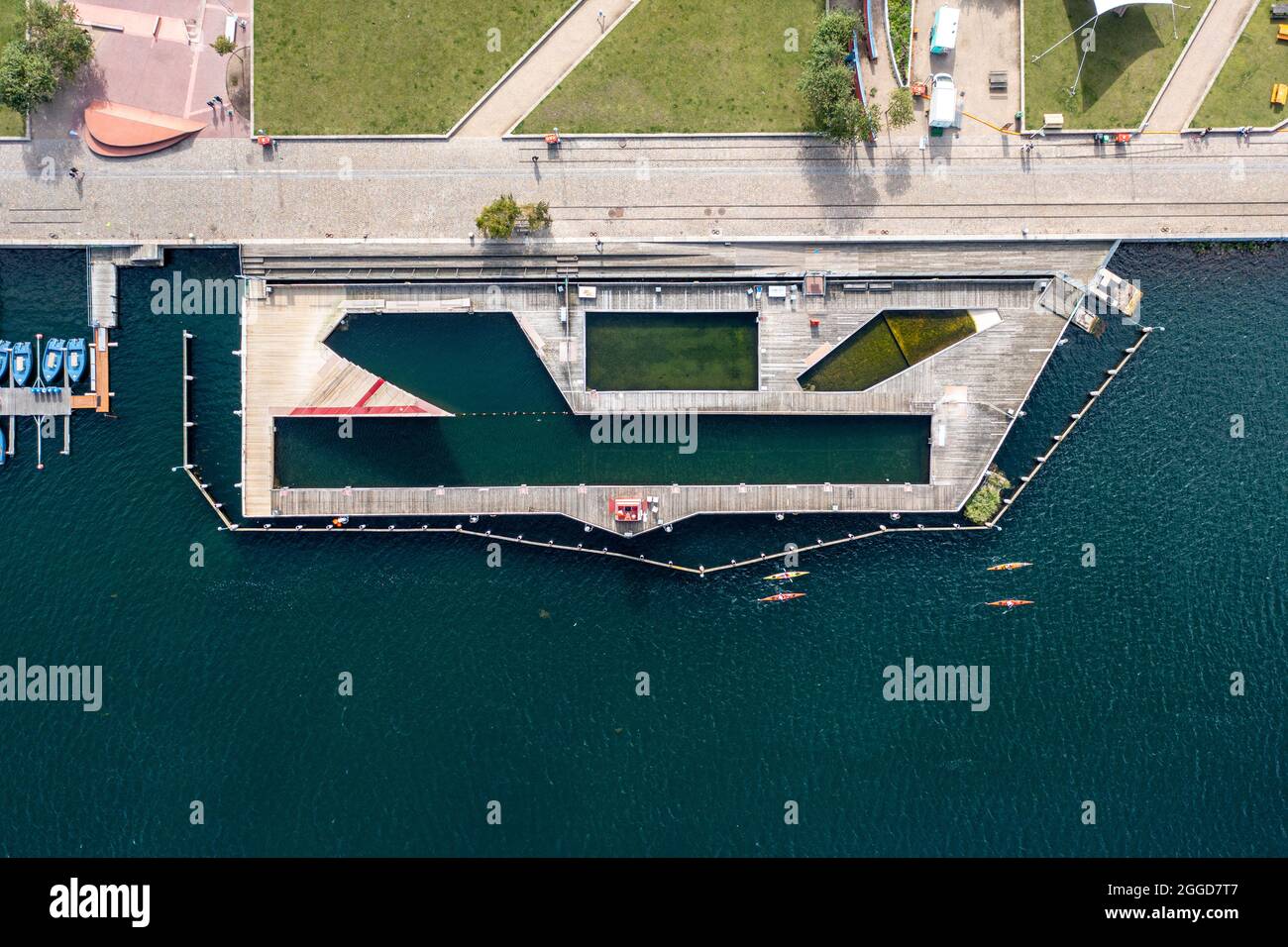 Islands Brygge Harbour Bath in Copenhagen Stock Photo - Alamy