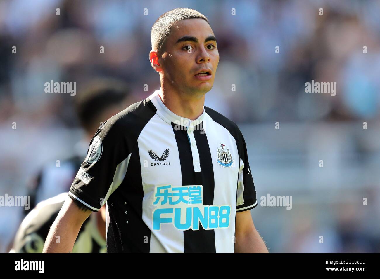 MIGUEL ALMIRON, NEWCASTLE UNITED FC, 2021 Stock Photo - Alamy