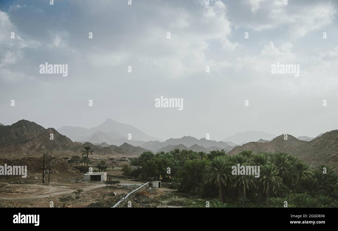 View from Car on Highway Road with Blue Sky and Mountains Stock Photo ...