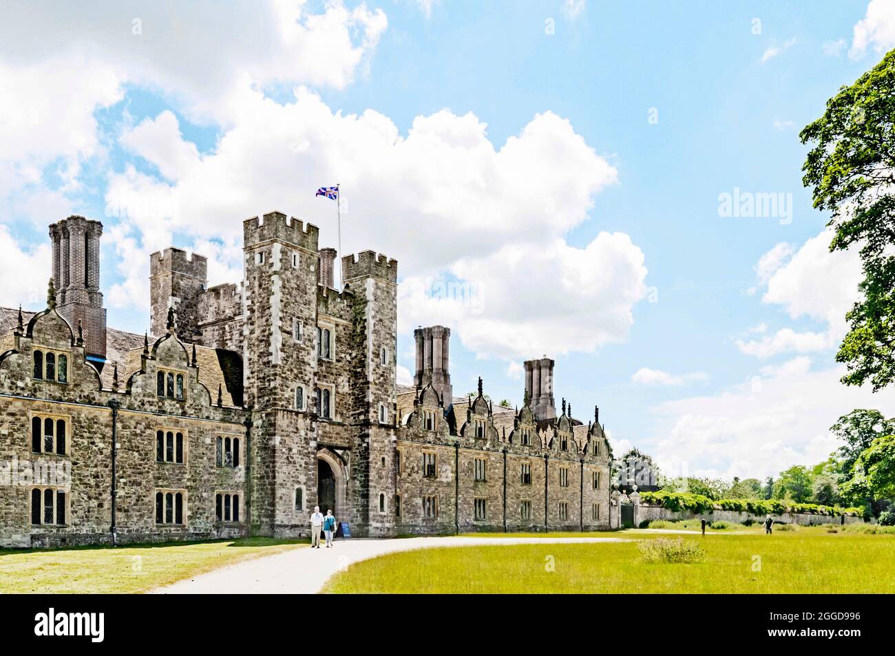 Knole House (Kent, England): Home of the Sackville Family Stock Photo ...