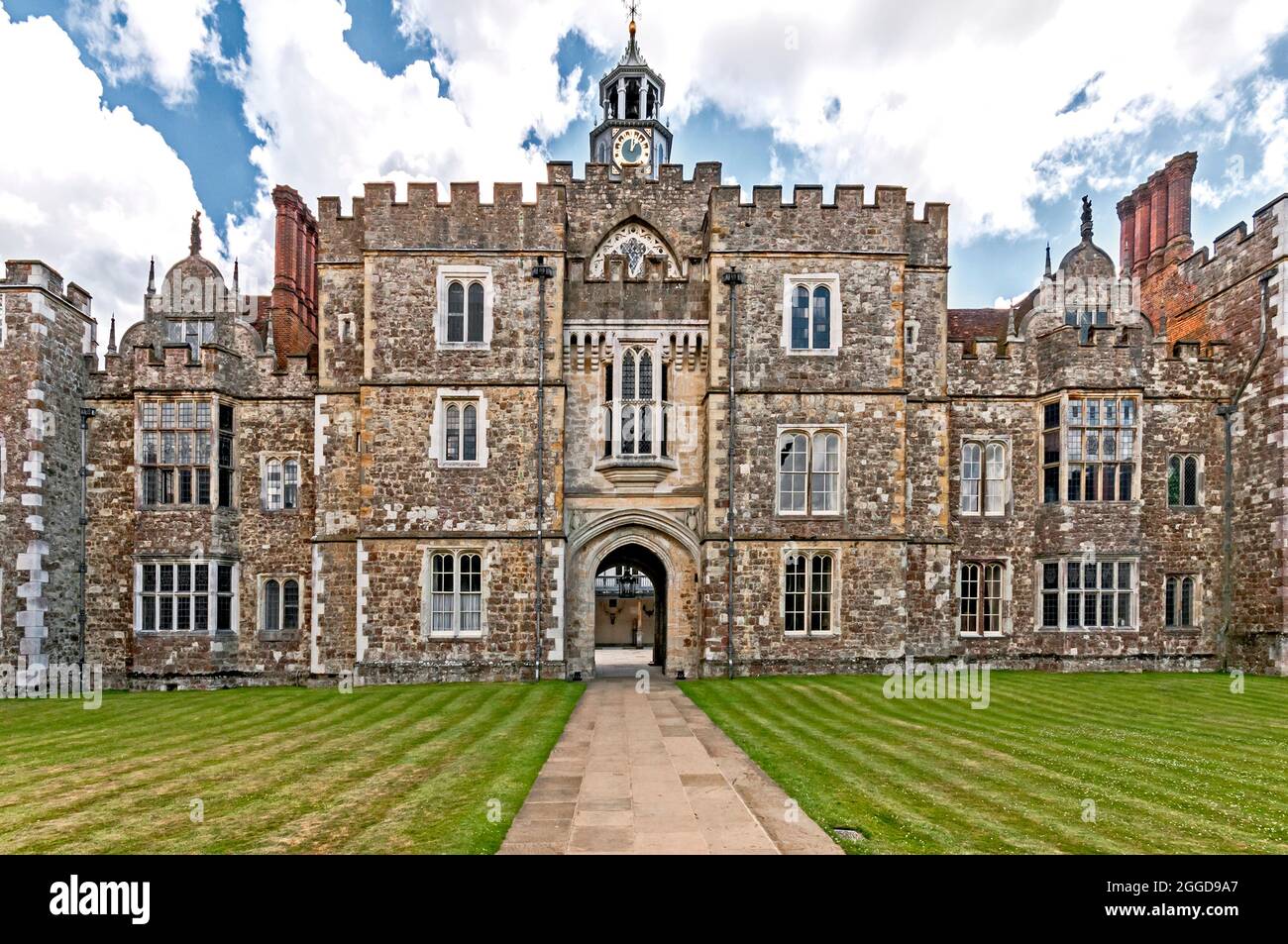 Knole House (Kent, England): Home of the Sackville Family Stock Photo ...