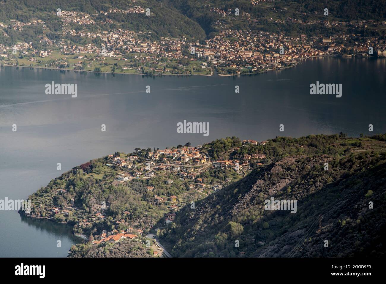 Lake como aerial view hi-res stock photography and images - Alamy