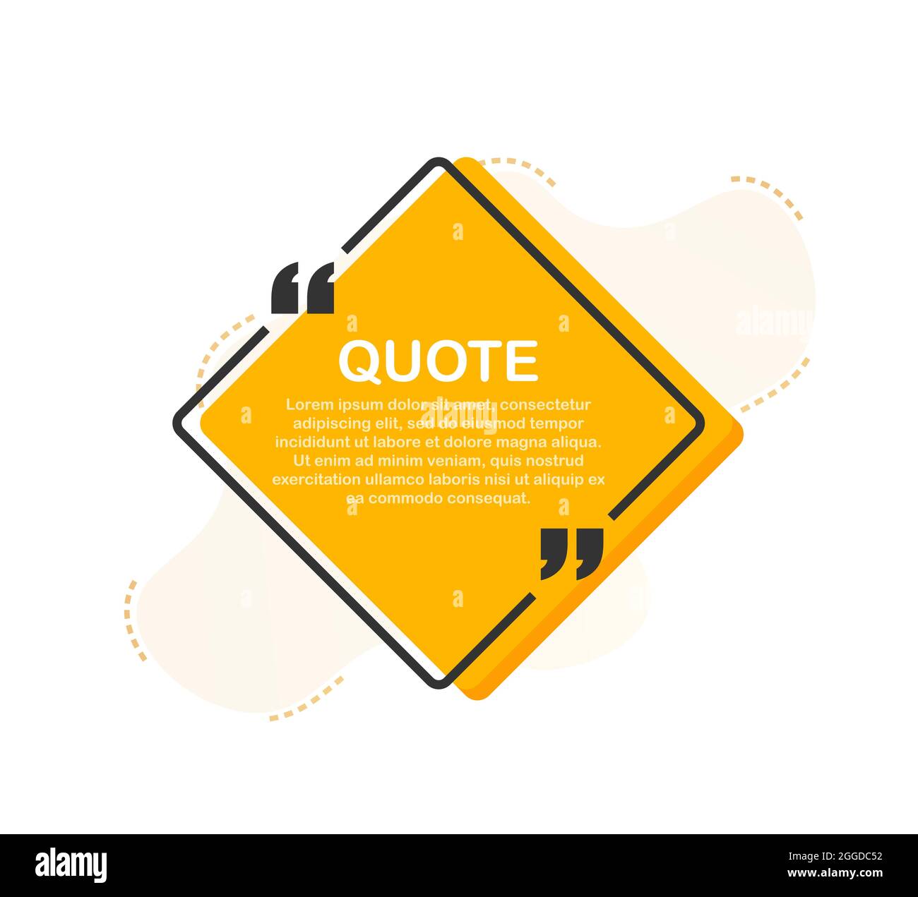 Quotation mark bubble icon quotes High Resolution Stock Photography and ...