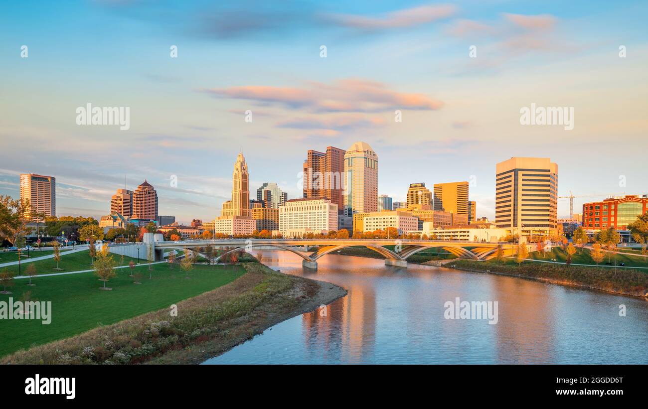 Columbus ohio skyline hi-res stock photography and images - Alamy