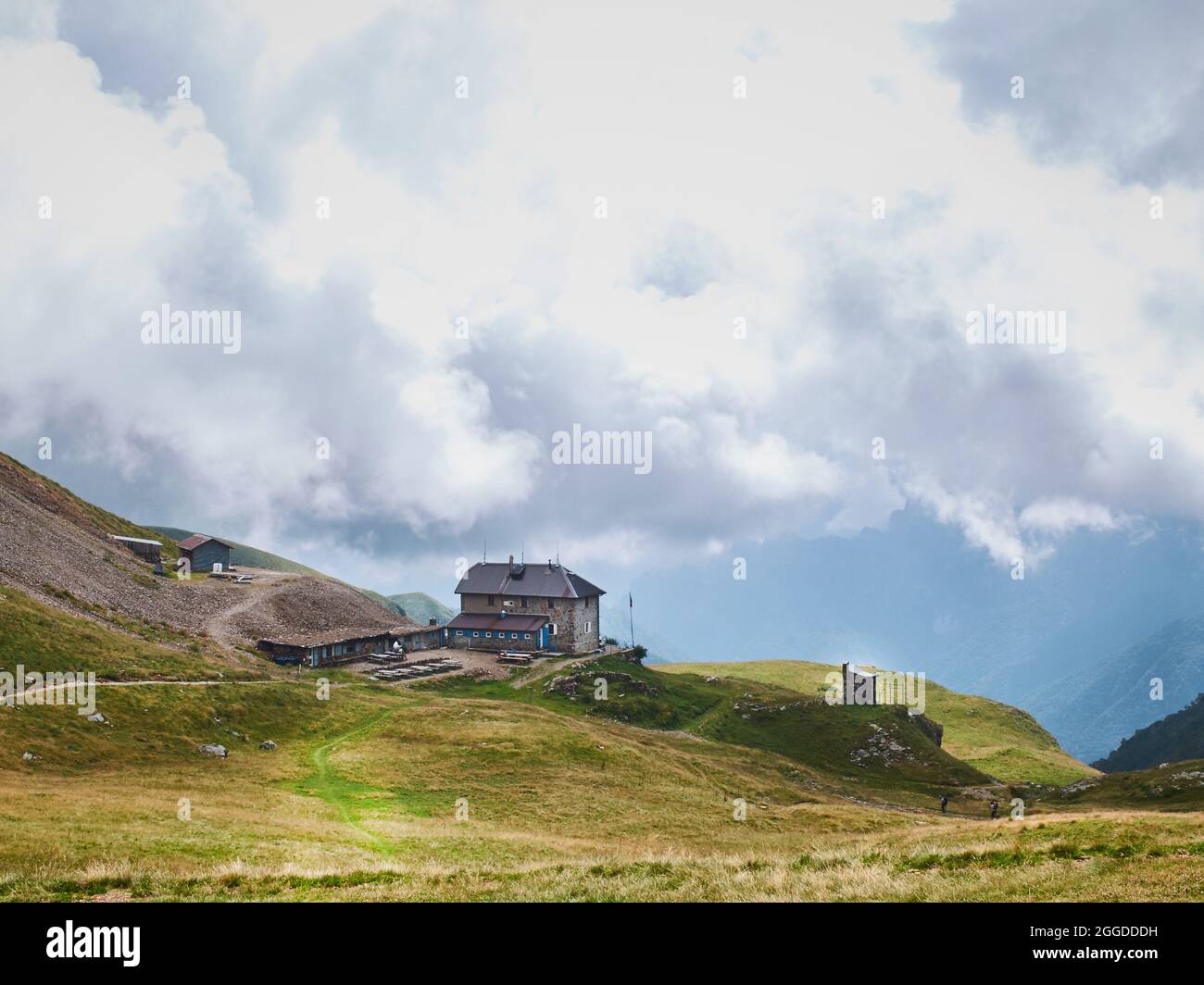 Grassi Shelter, Valsassina, Italy, Europa Stock Photo - Alamy