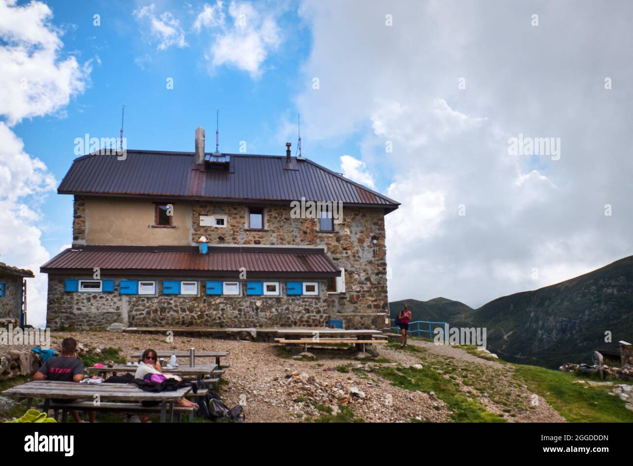 Grassi Shelter, Valsassina, Italy, Europa Stock Photo - Alamy
