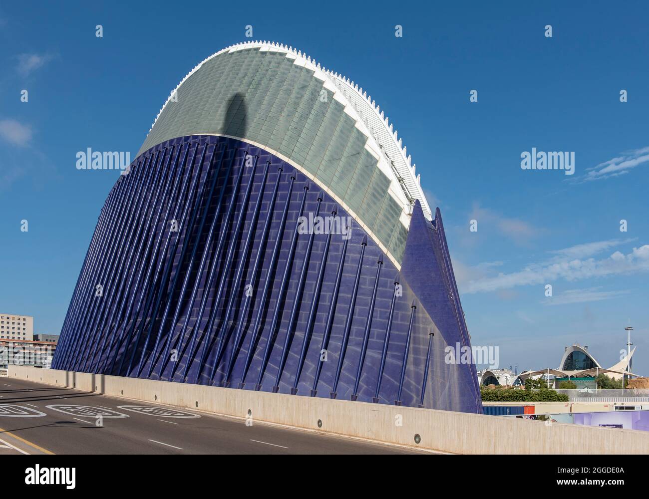 The Agora (L'Àgora) building, Ciutat de les Arts i les Ciències (City ...