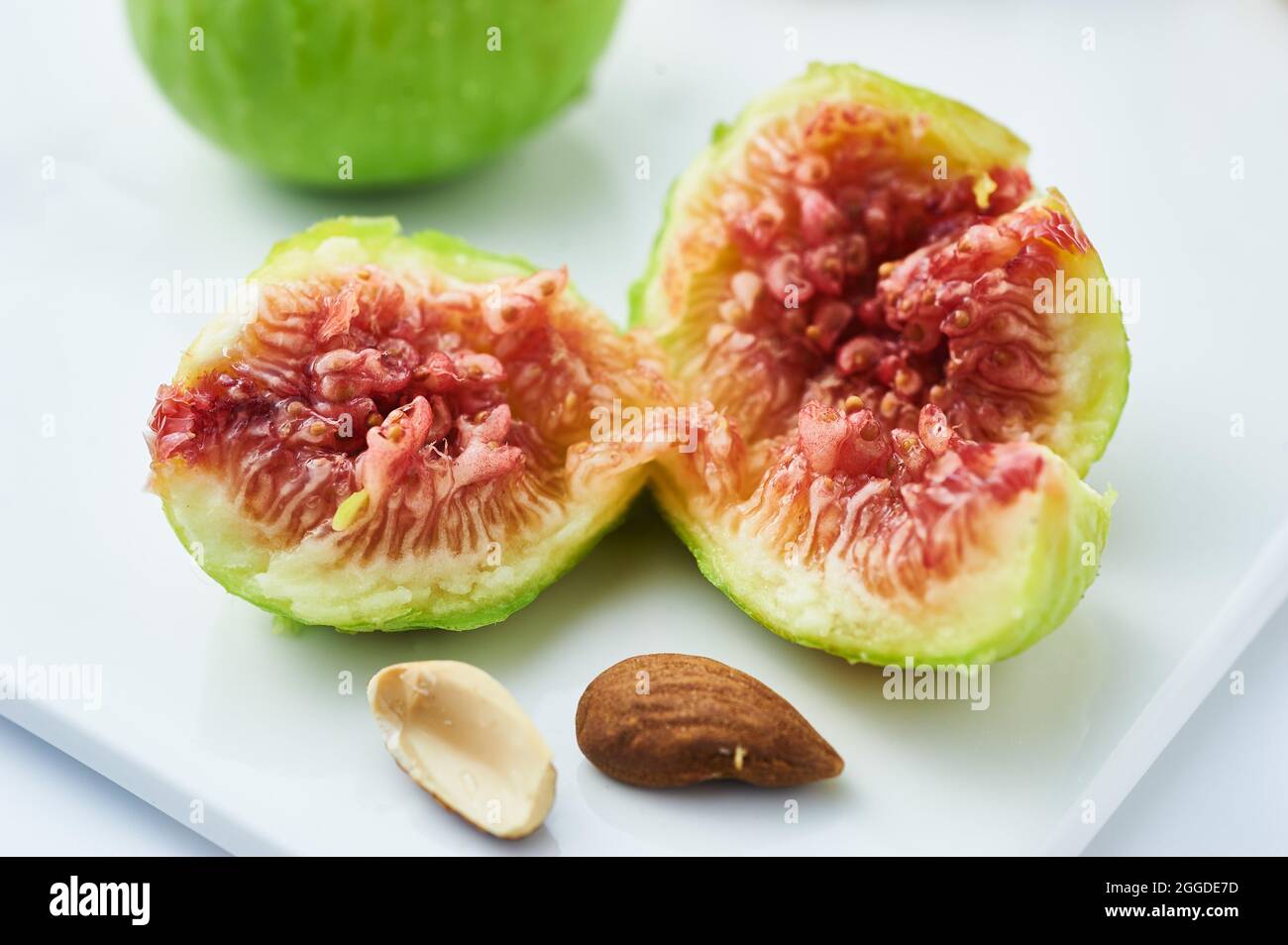 Fig and almond Stock Photo - Alamy