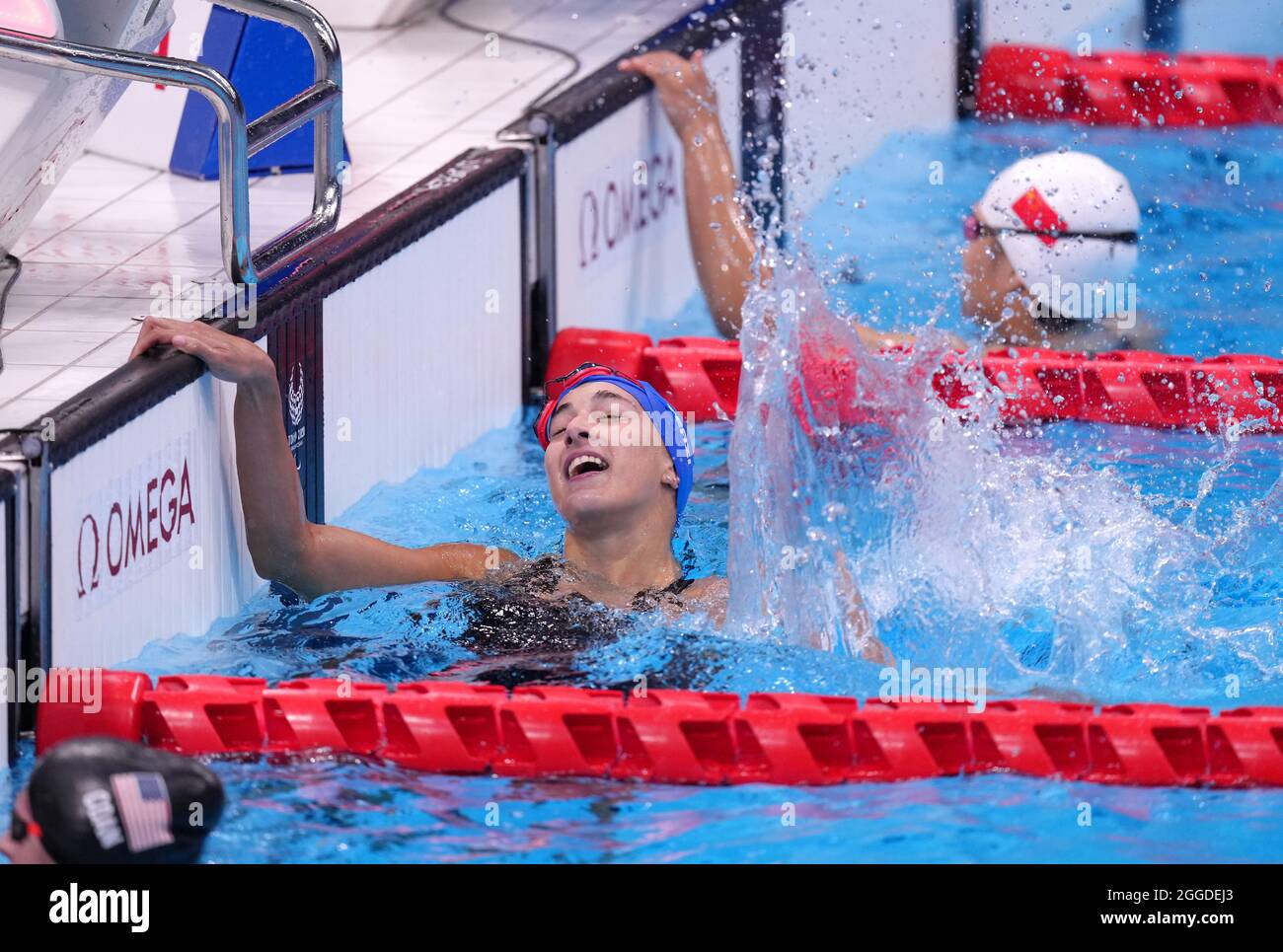 Italy's Giulia Terzi celebrates winning the gold medal in the Women's ...