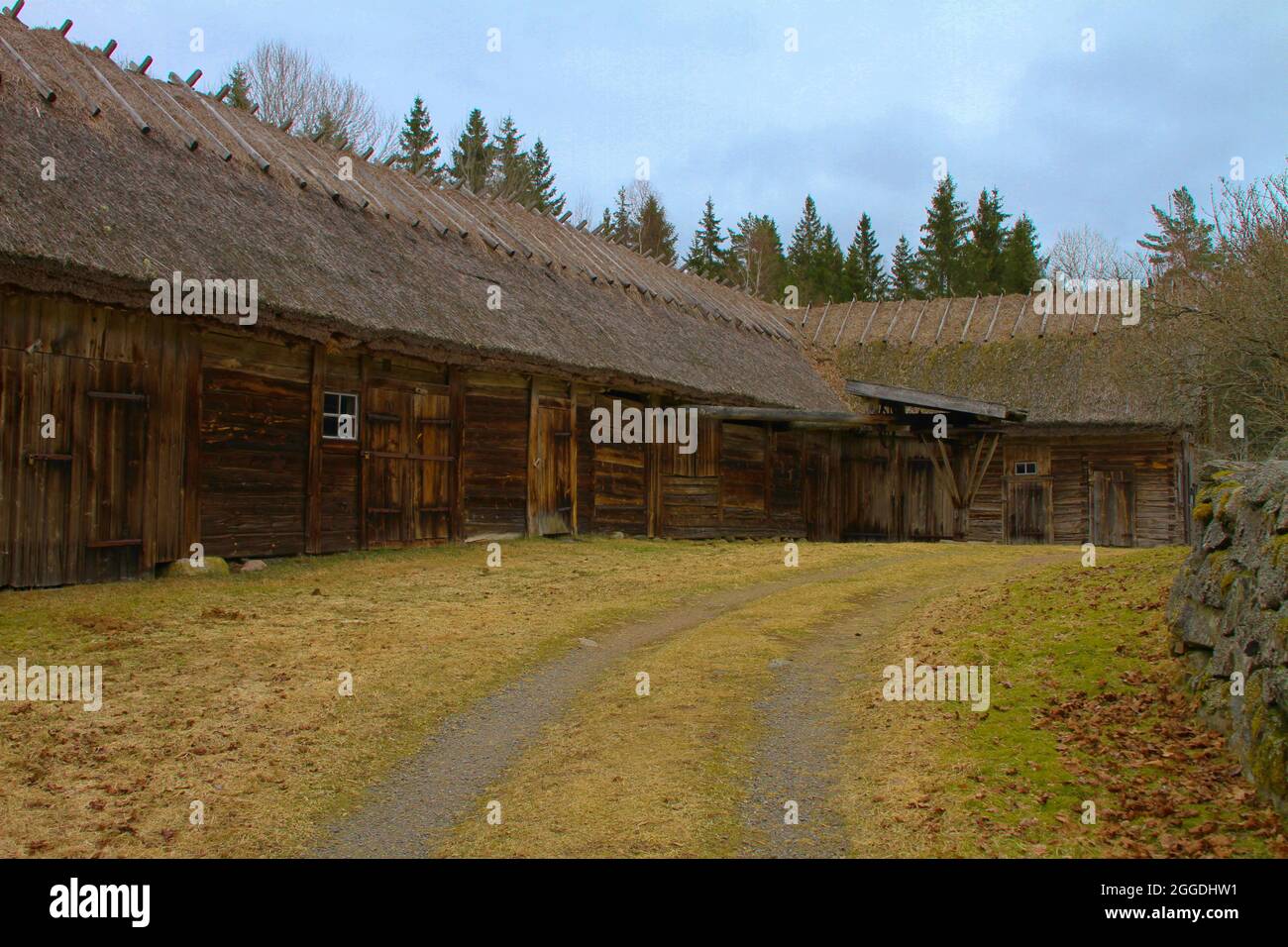 Traditional swedish farm house hi-res stock photography and images - Alamy