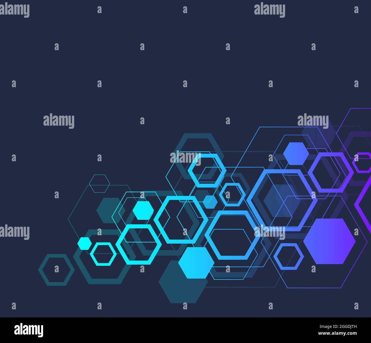 Scientific molecule background for medicine, science, technology ...