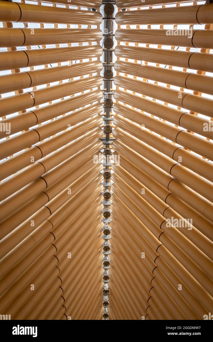 Christchurch Transitional Cathedral, known as the Cardboard Cathedral ...
