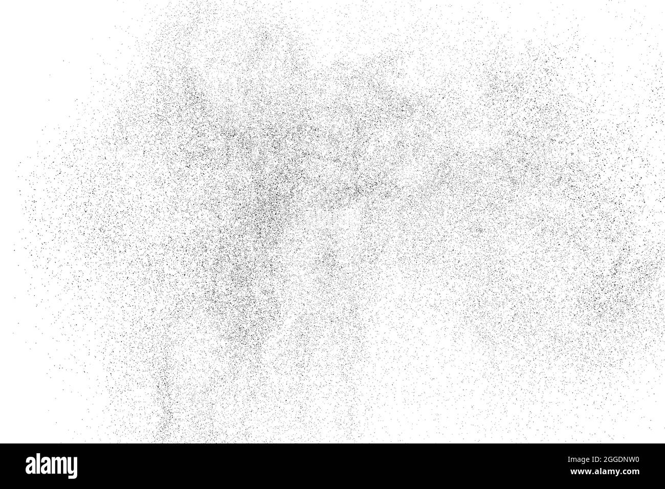 Distressed black texture. Dark grainy texture on white background. Dust ...