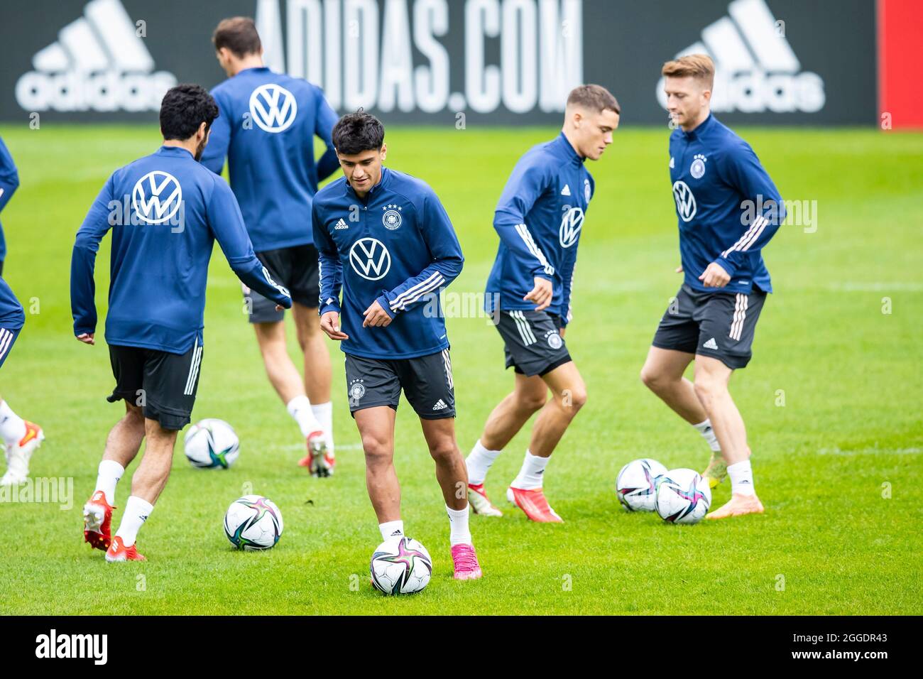 Stuttgart, Germany. 31st Aug, 2021. Football, national team, training ...