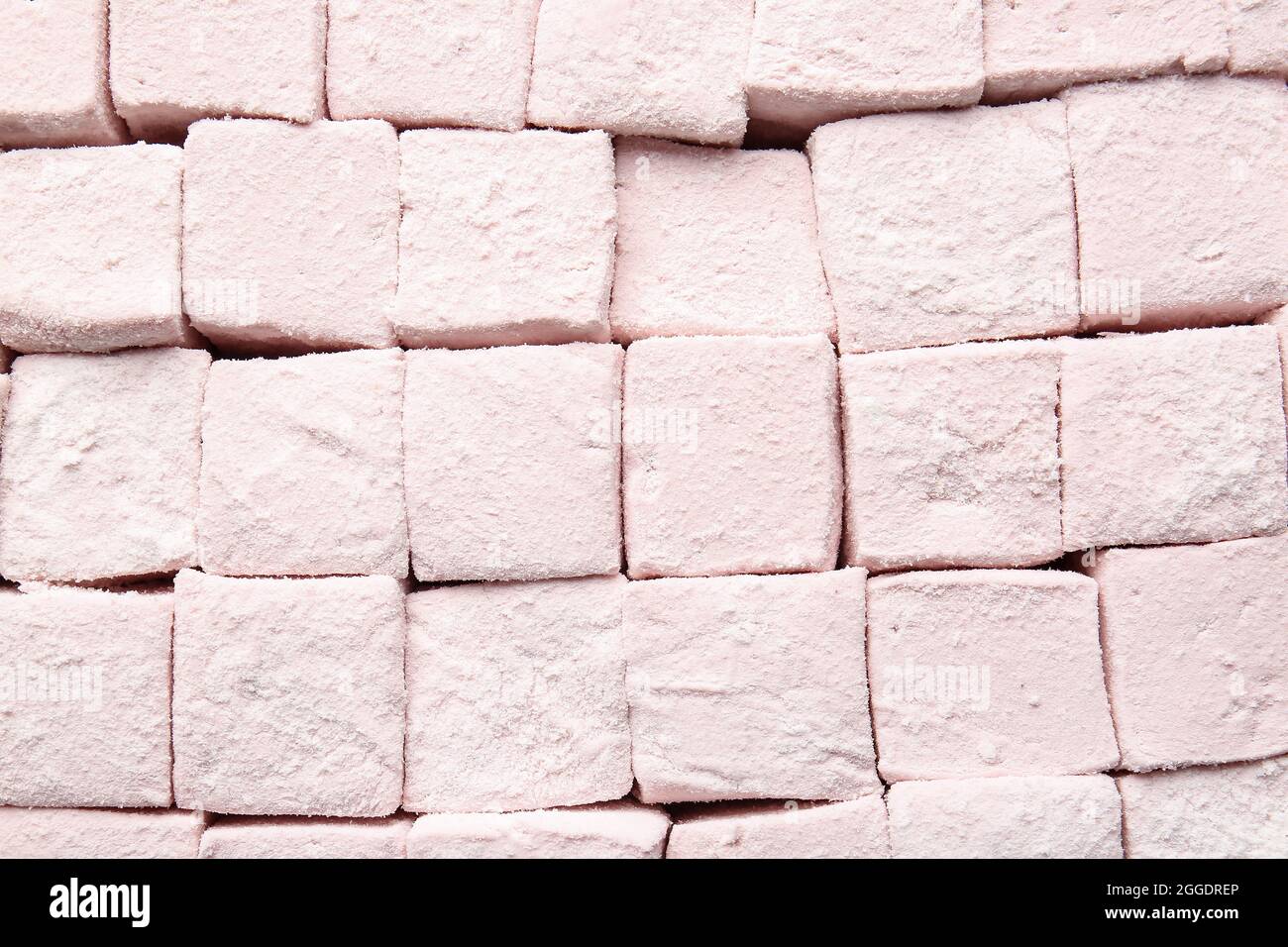 Flat lay marshmallow cubes hi-res stock photography and images - Alamy