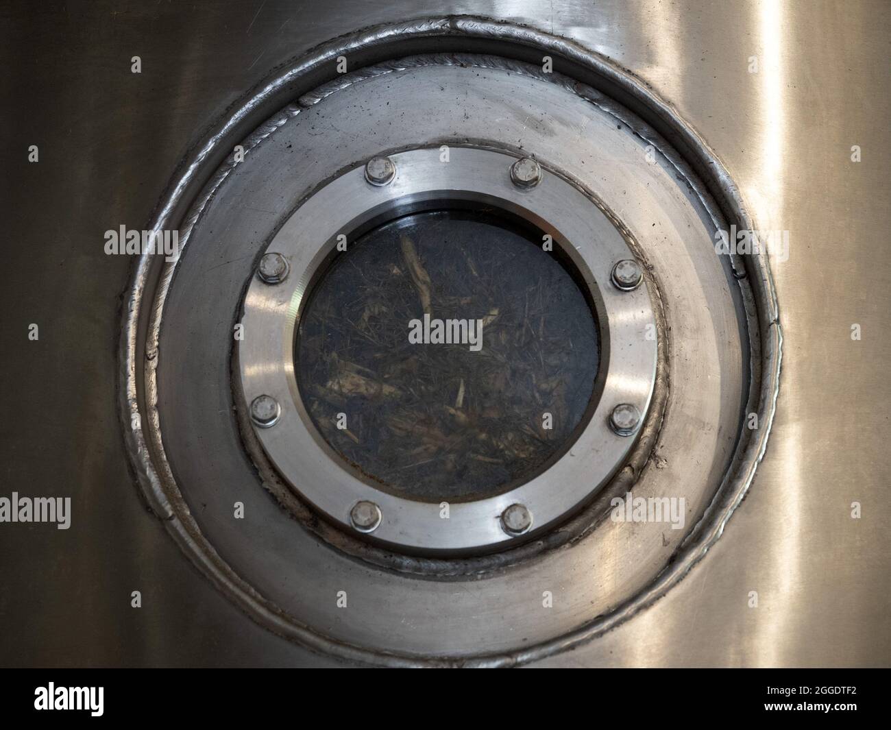 natural mountain pine essential oil factory distillery Stock Photo - Alamy