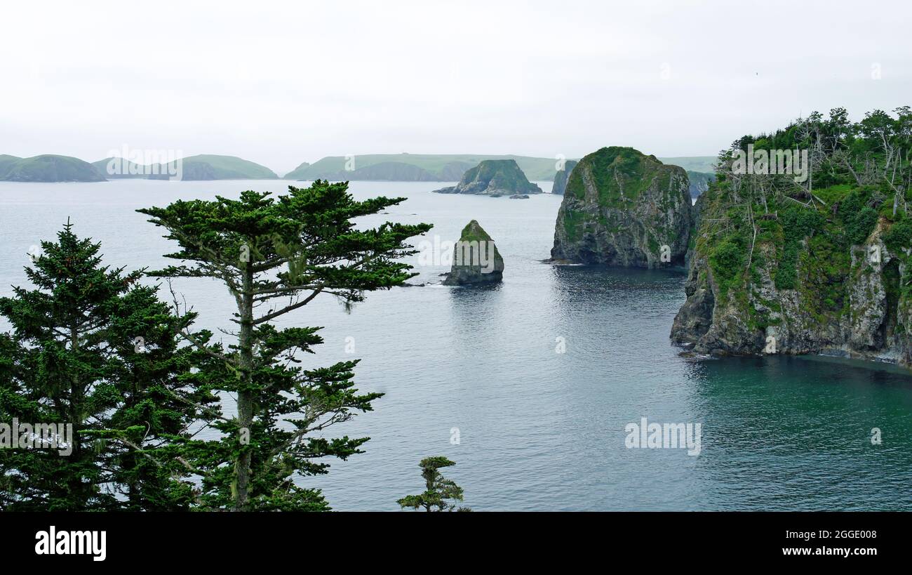Kuril islands landscape scenic view hi-res stock photography and images ...