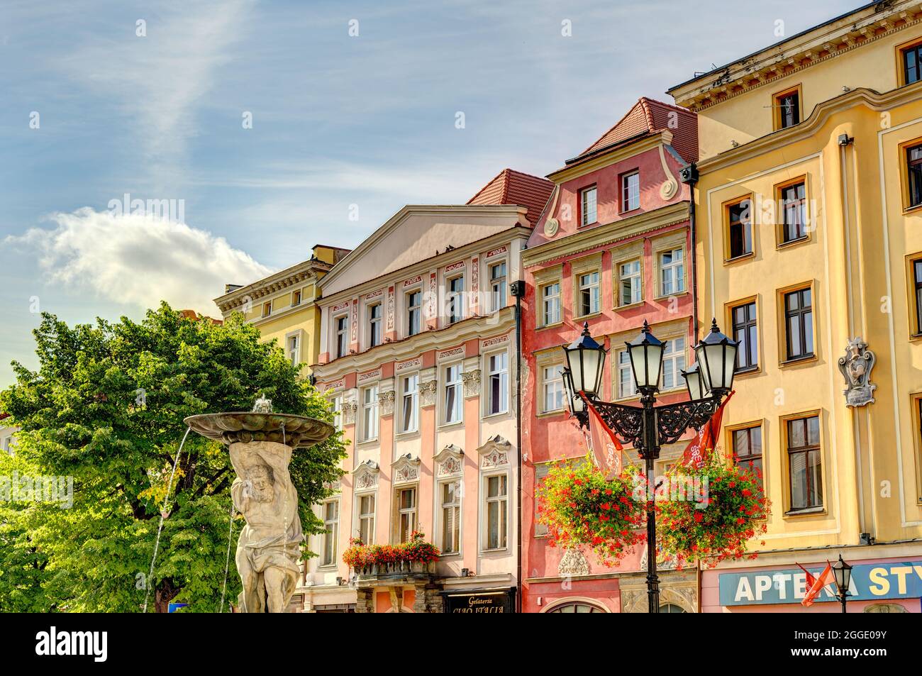 Swidnica, Historical center, HDR Image Stock Photo - Alamy